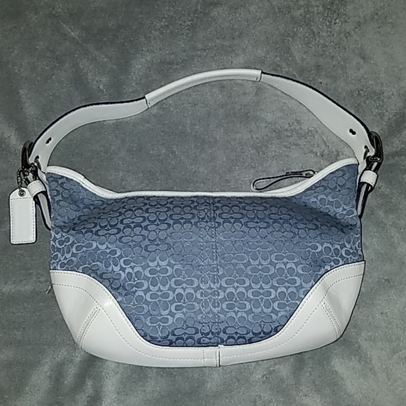 Coach | Bags | Genuine Coach Mini Signature Hobo Bag | Poshmark